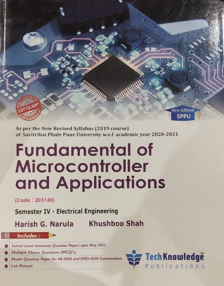 Fundamental Of Microcontroller And Applications : Sem IV (Electrical E – BookStation