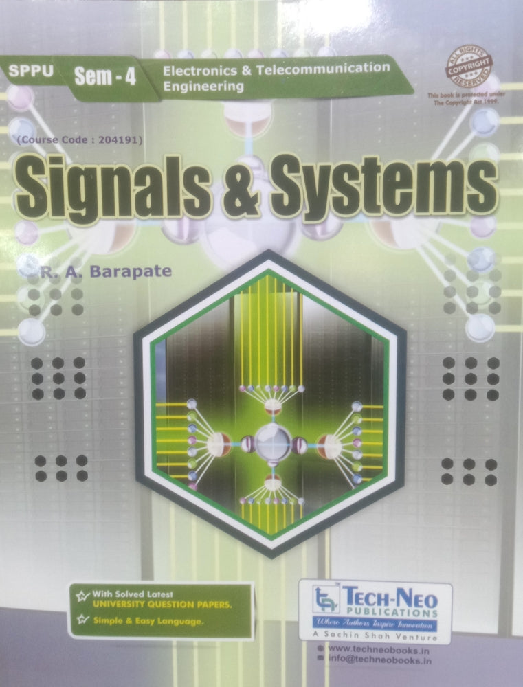 Signals & Systems : Sem IV (Electronics & Telecommunication Engineerin – BookStation