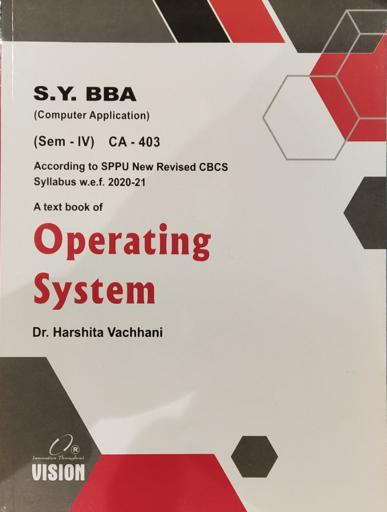 A Text Book Of Operating System Sem-IV S. Y. BBA (Computer Application ...