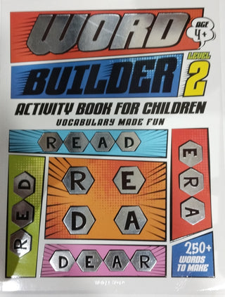 Word Builder Activity Book - Make Meaningful Words With The Given Lett ...